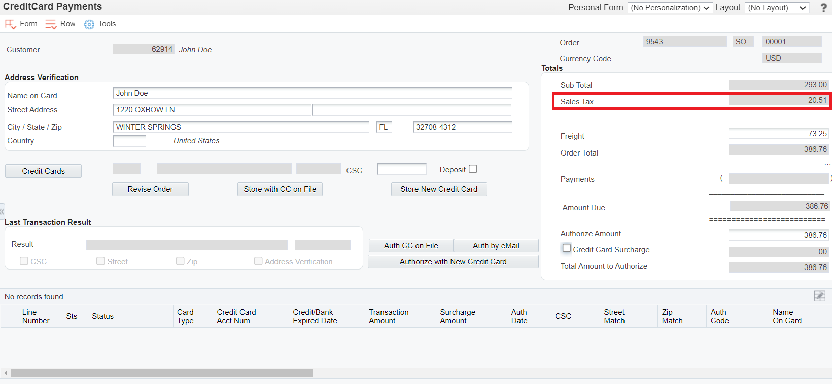 Smartercommerce Documentation Avatax Processing Sales Orders With 5006